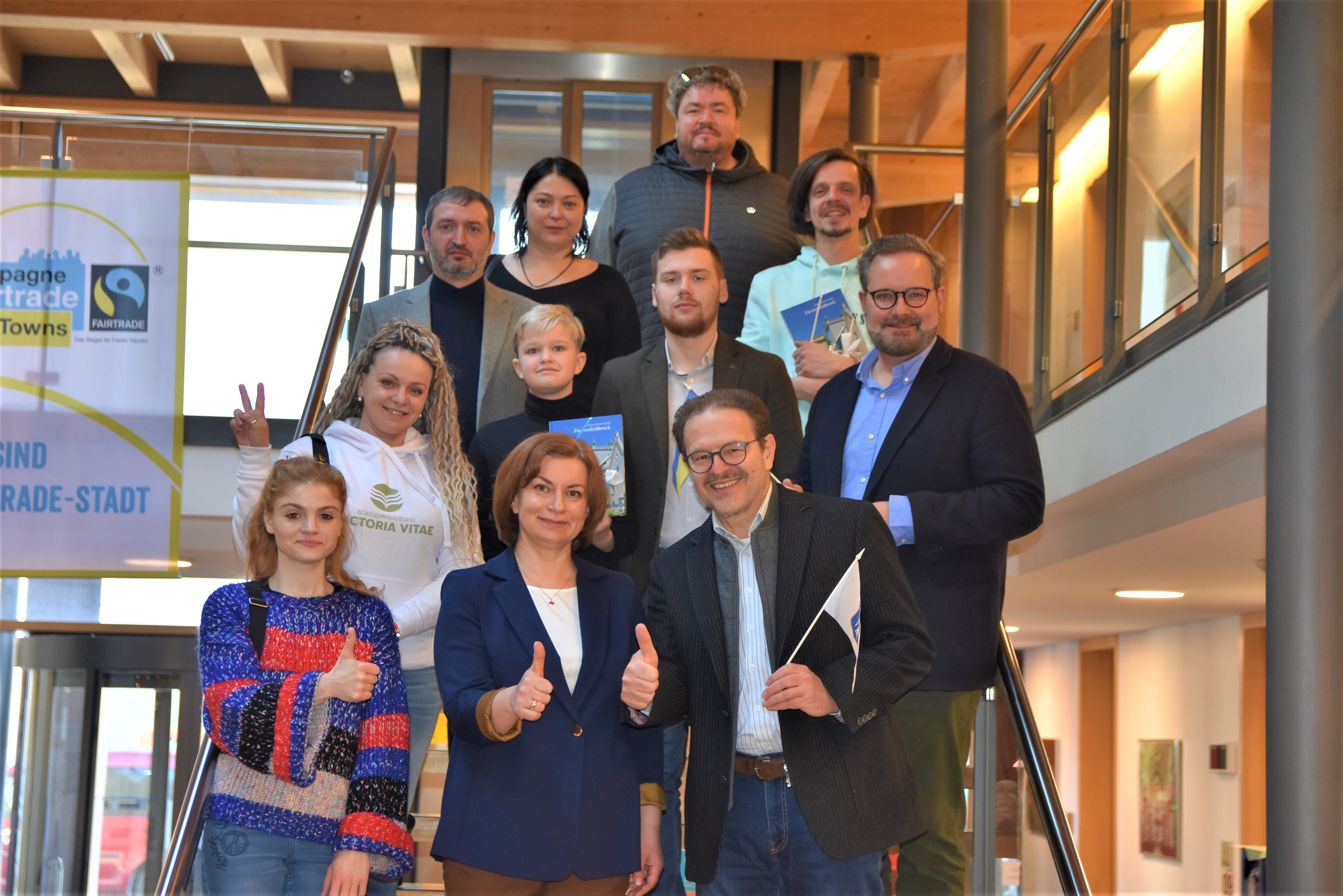 Delegation aus Kiew im Fürstenfeldbrucker Rathaus | Amper-Kurier