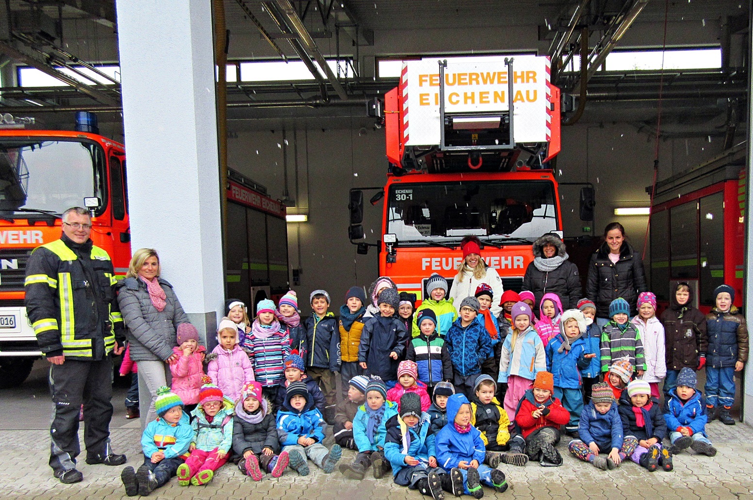 Eichenauer Kinder besuchen Feuerwehr | Amper-Kurier