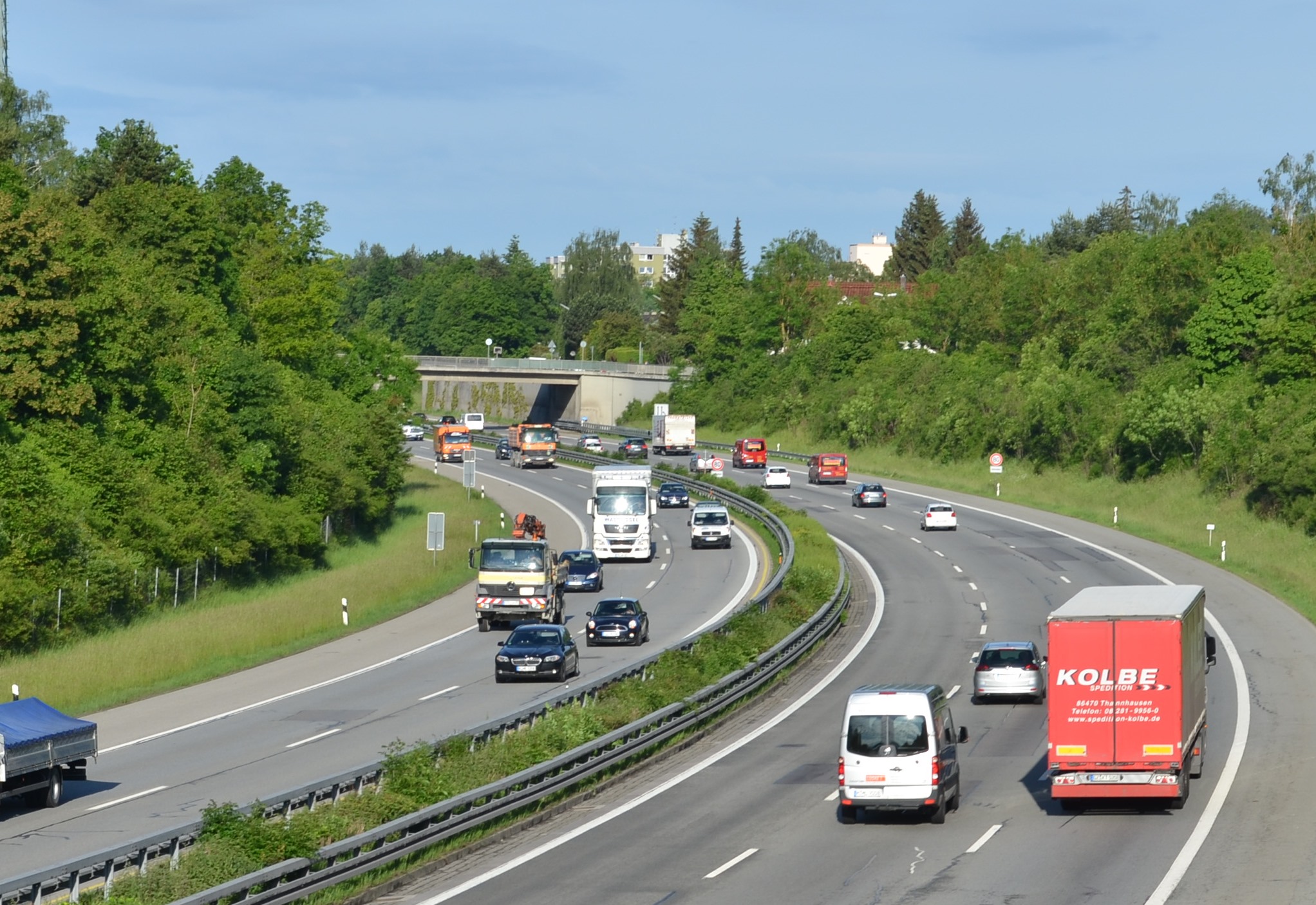 Wunderschne Vollsperrung A96 Aktuell Bilder